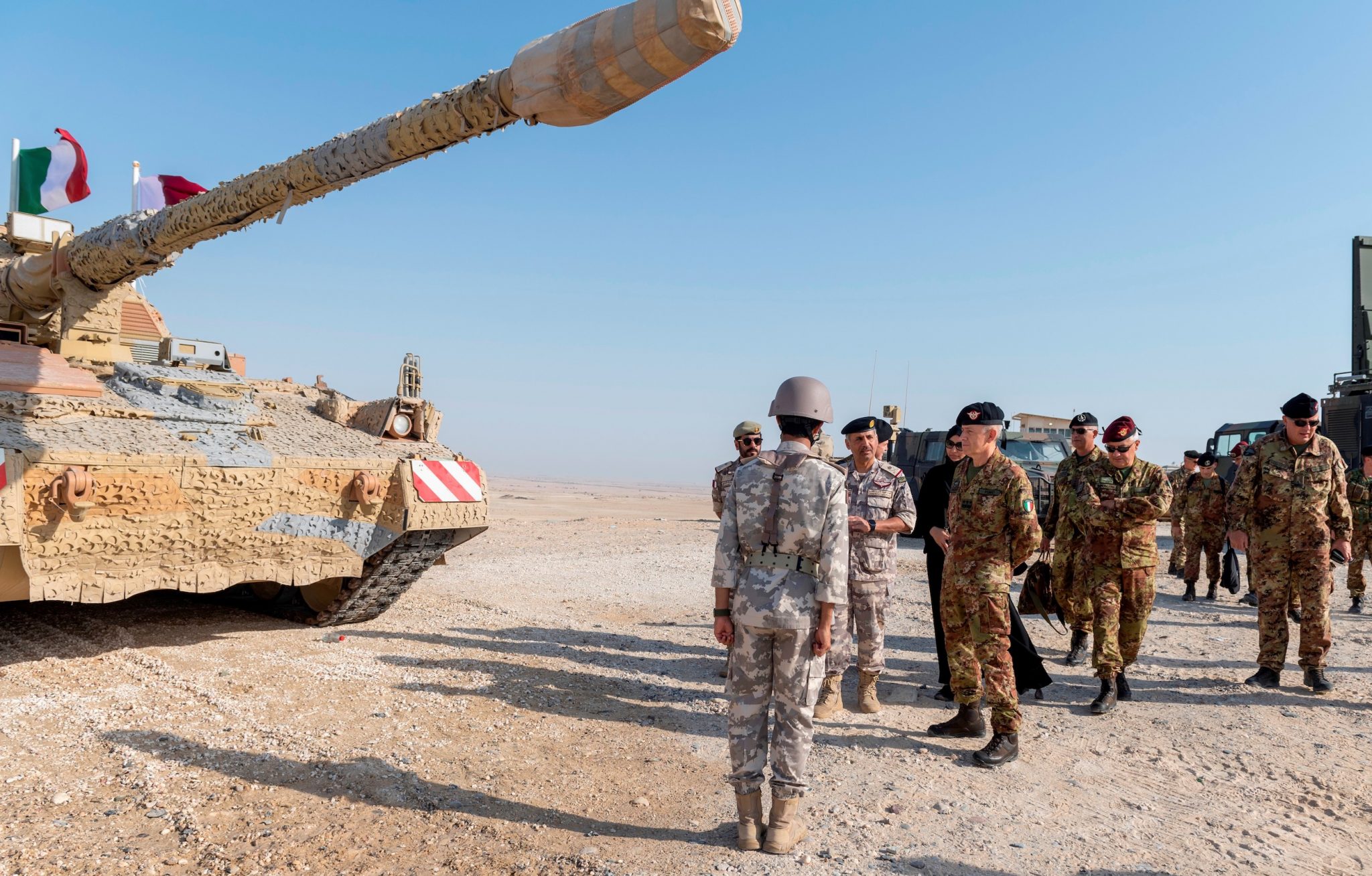 Operational validation in Qatar of the new 155 mm Vulcano ammunition ...