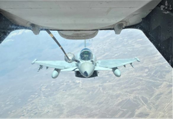 Italian Eurofighter: a record flight over the skies of Iraq - Italian ...