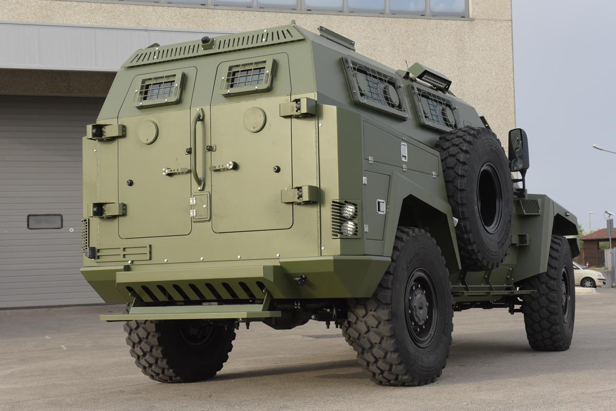 TEKNE MLS SHIELD Tactical Armored Vehicles for the Ukraine Armed Force ...