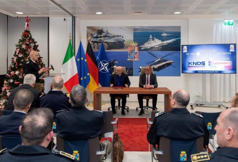 KNDS and LEONARDO form strategic alliance - Italian Defence Technologies